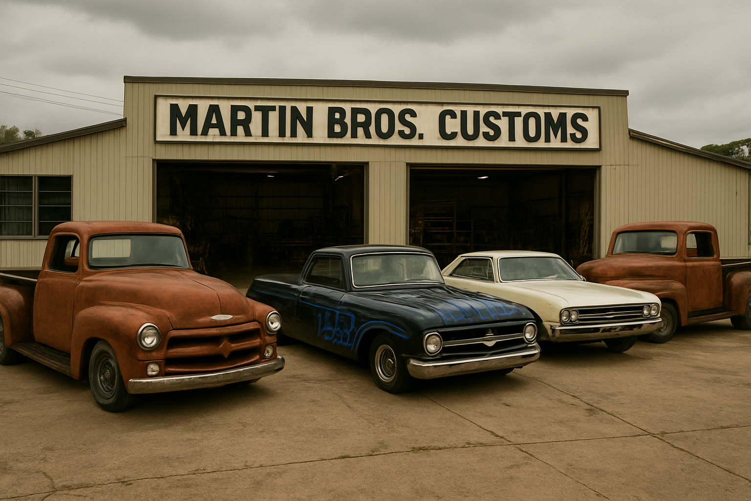 Martin Brothers Customs: Inside the Shop Behind Iron Resurrection ...